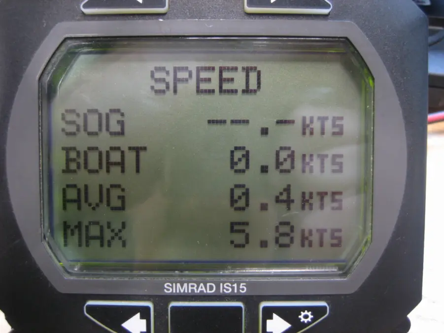 Simrad IS15 Combi Instrument Display-22092167 - Max Marine Electronics