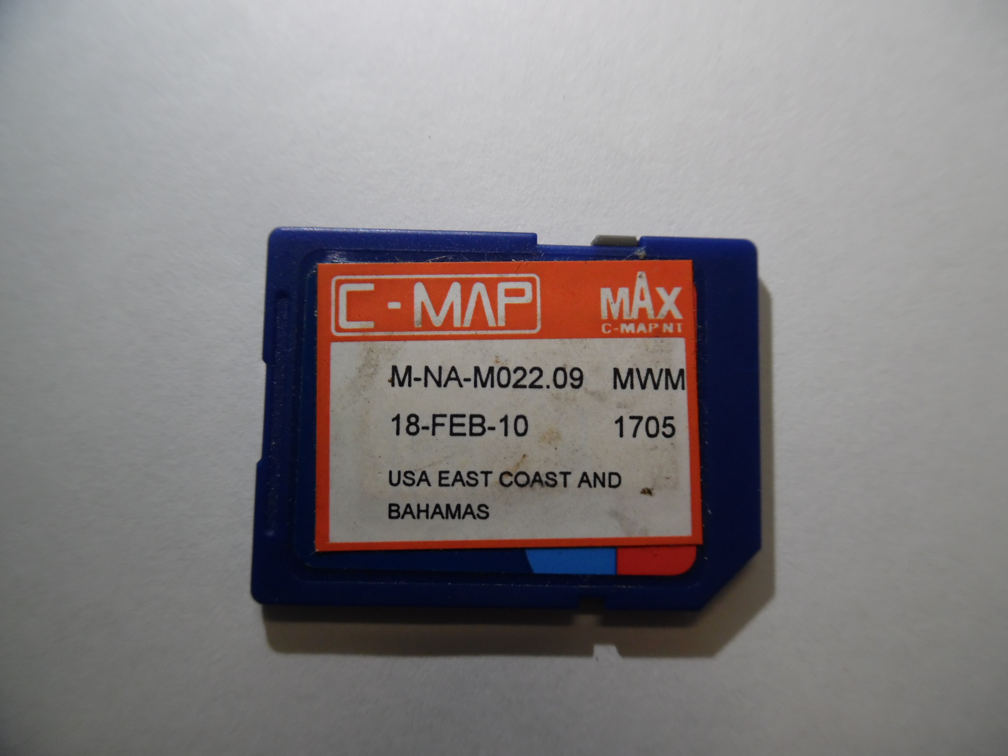 C-Map NT MAX SD Card M-NA-M022.09 USA East Coast And Bahamas (18 Feb ...