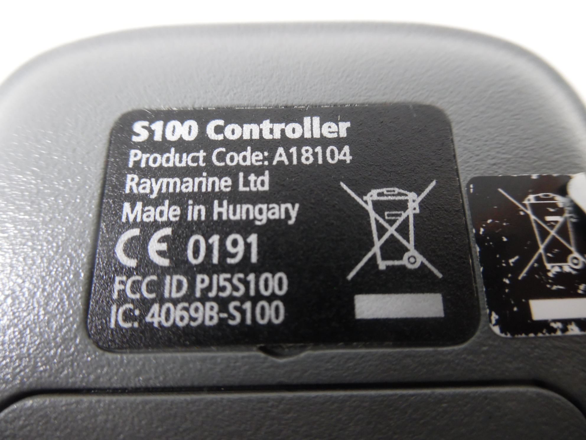 Raymarine S100 Autopilot Controller Wireless Remote A18104 - Max Marine ...