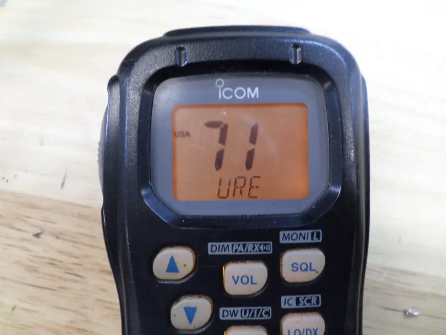 ICOM HM-157B Commandmic II Control Handset for IC-M504/604 VHFs w/ New ...