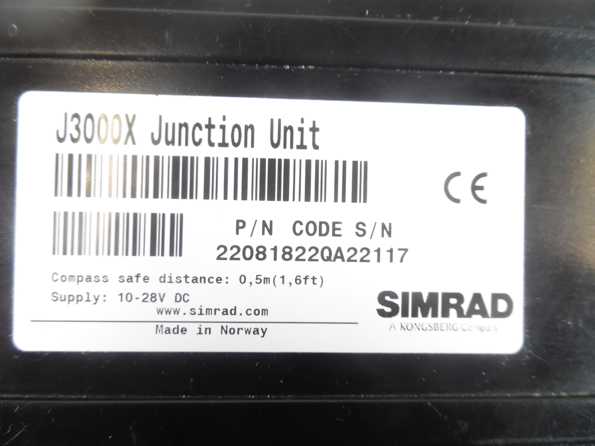Simrad Robertson J3000X Autopilot Course Computer PN-22081822 - Max ...