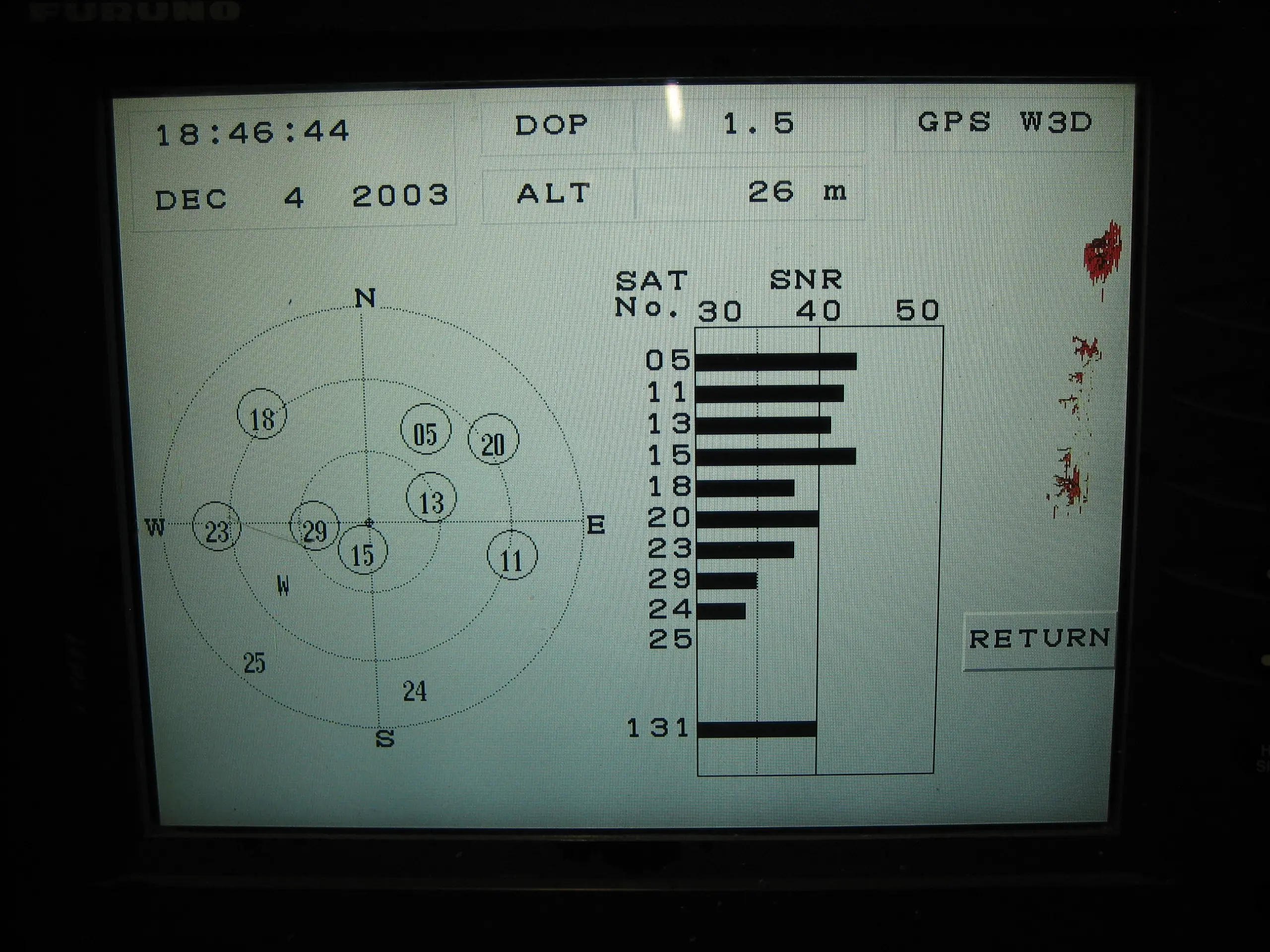 Furuno GP-320B GPS ANTENNA FOR Navnet VX1 VX2 3D - TESTED - Max Marine ...