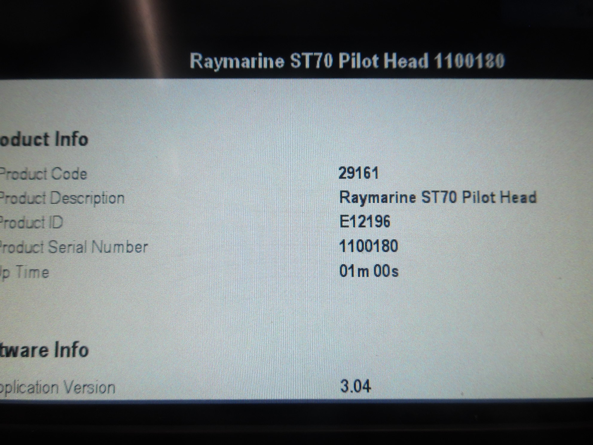 Raymarine ST70 E12196 Marine Autopilot Control Head - Max Marine ...