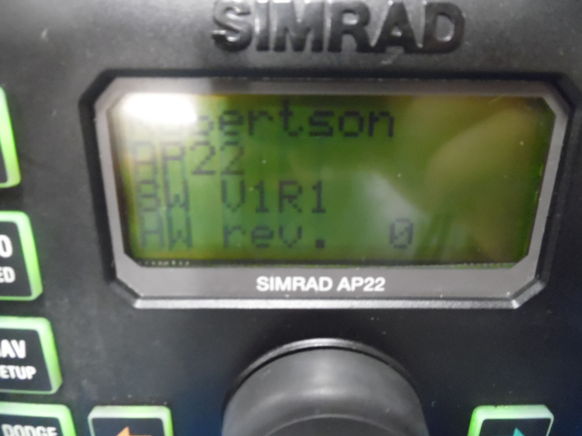 Simrad AP22 Autopilot Control Head 22085849 Refurbished - Max Marine ...