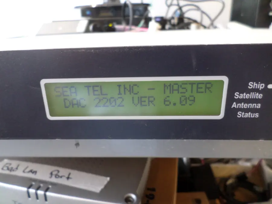 SeaTel/Cobham DAC 2202 SW ver. 6.09 Antenna Control Unit ACU VSAT ...
