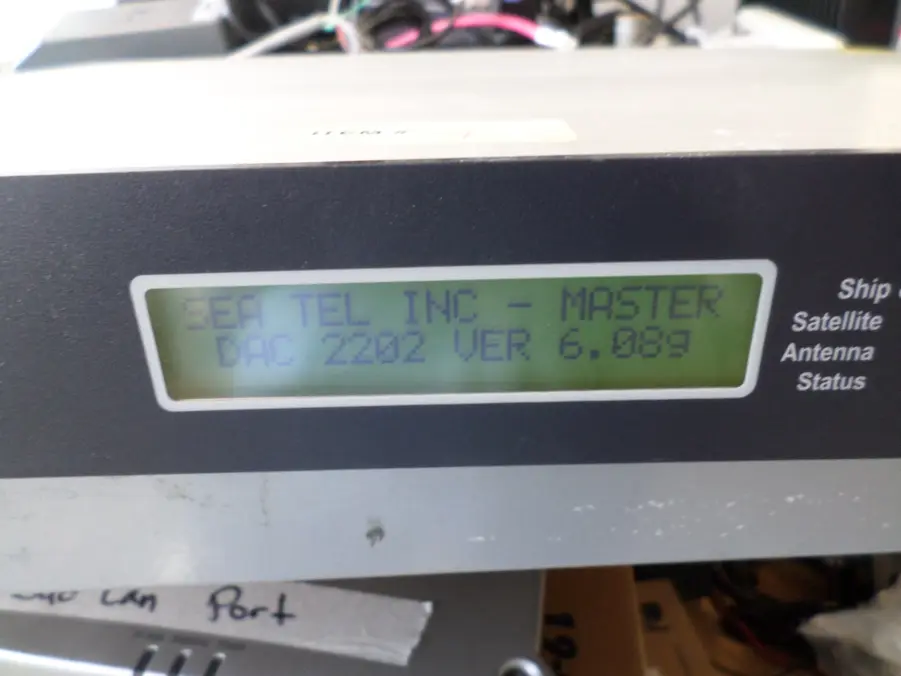 SeaTel DAC 2202 SW v. 6.08 Antenna Control Unit ACU VSAT Broadband at ...