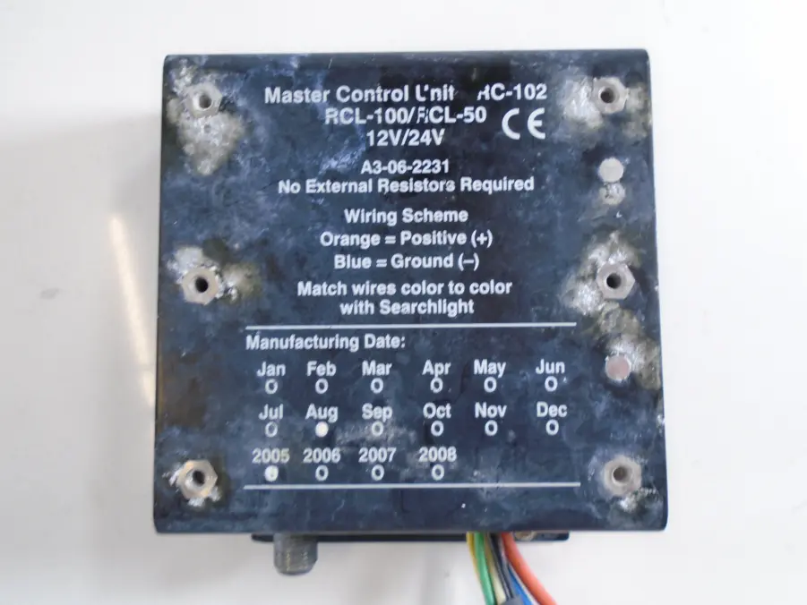 ACR RCL-100D Remote Control Search Light -24 volt- TESTED GOOD - Max ...