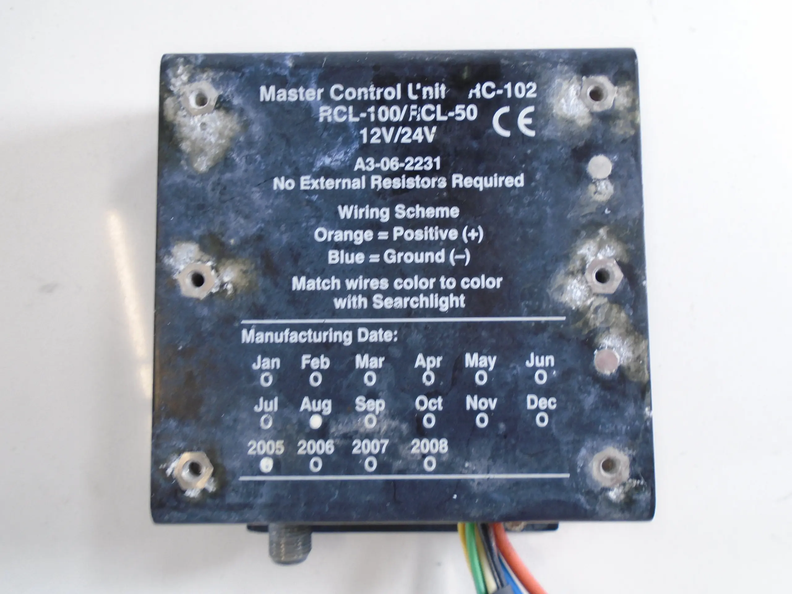 ACR RCL-100D Remote Control Search Light -24 volt- TESTED GOOD - Max ...