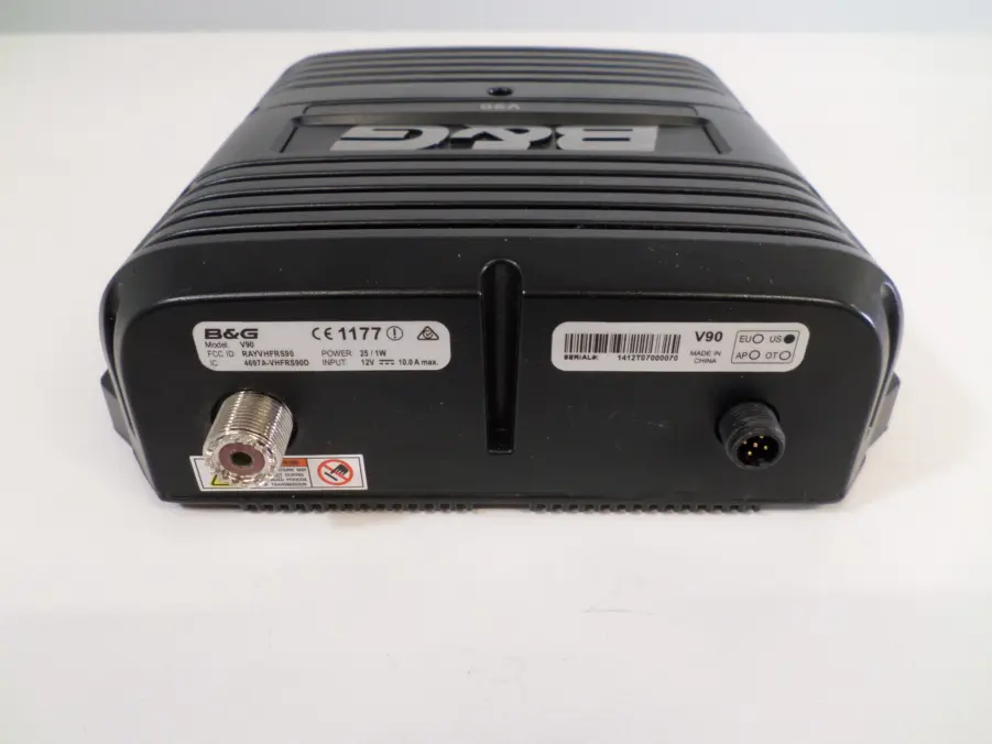 B and G V90 Black Box Marine VHF Radio with AIS Receiver Function - Int ...