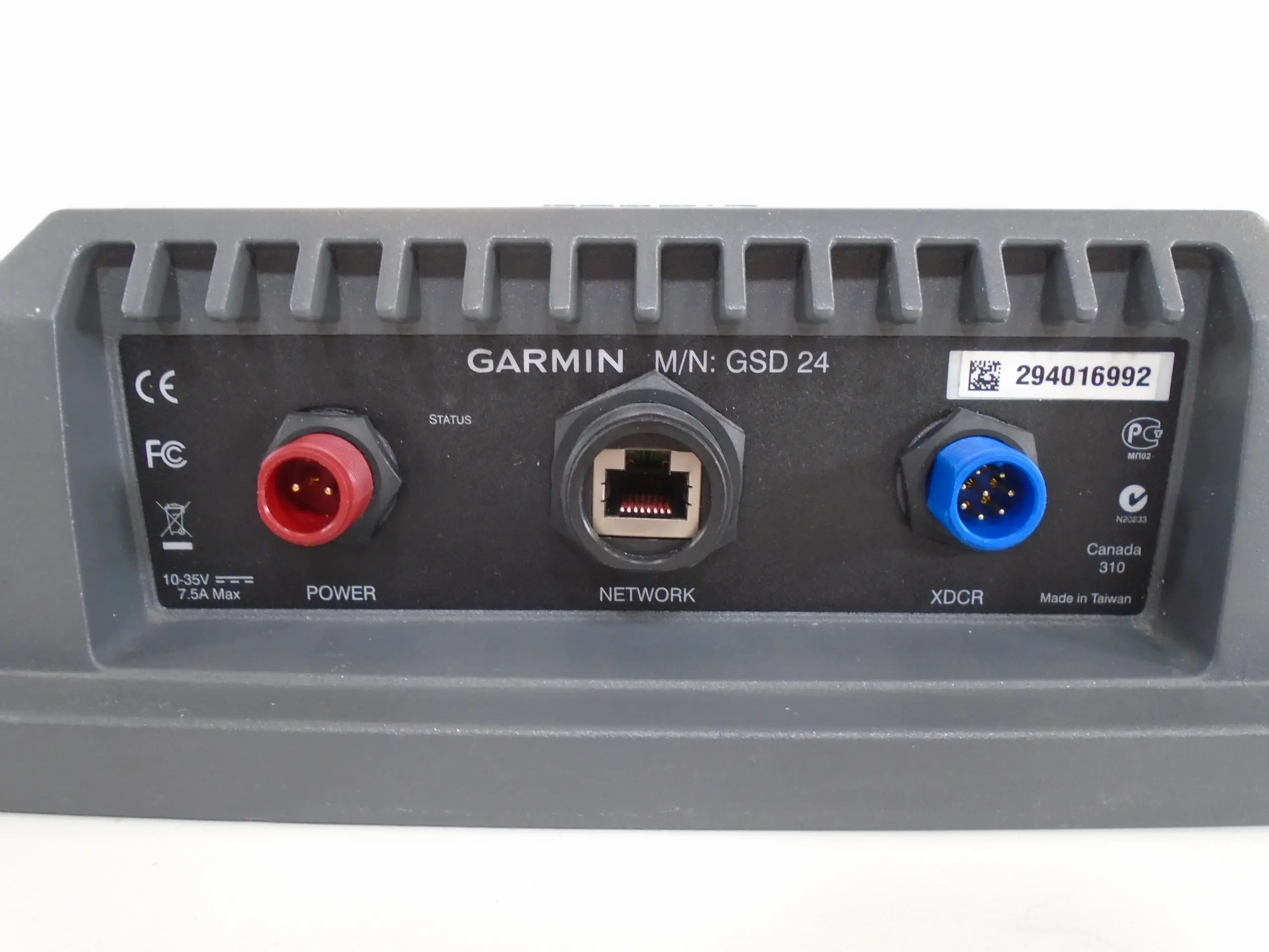 Garmin GSD24 Network Sounder Module W/ Cables Good Cond -90 Day ...