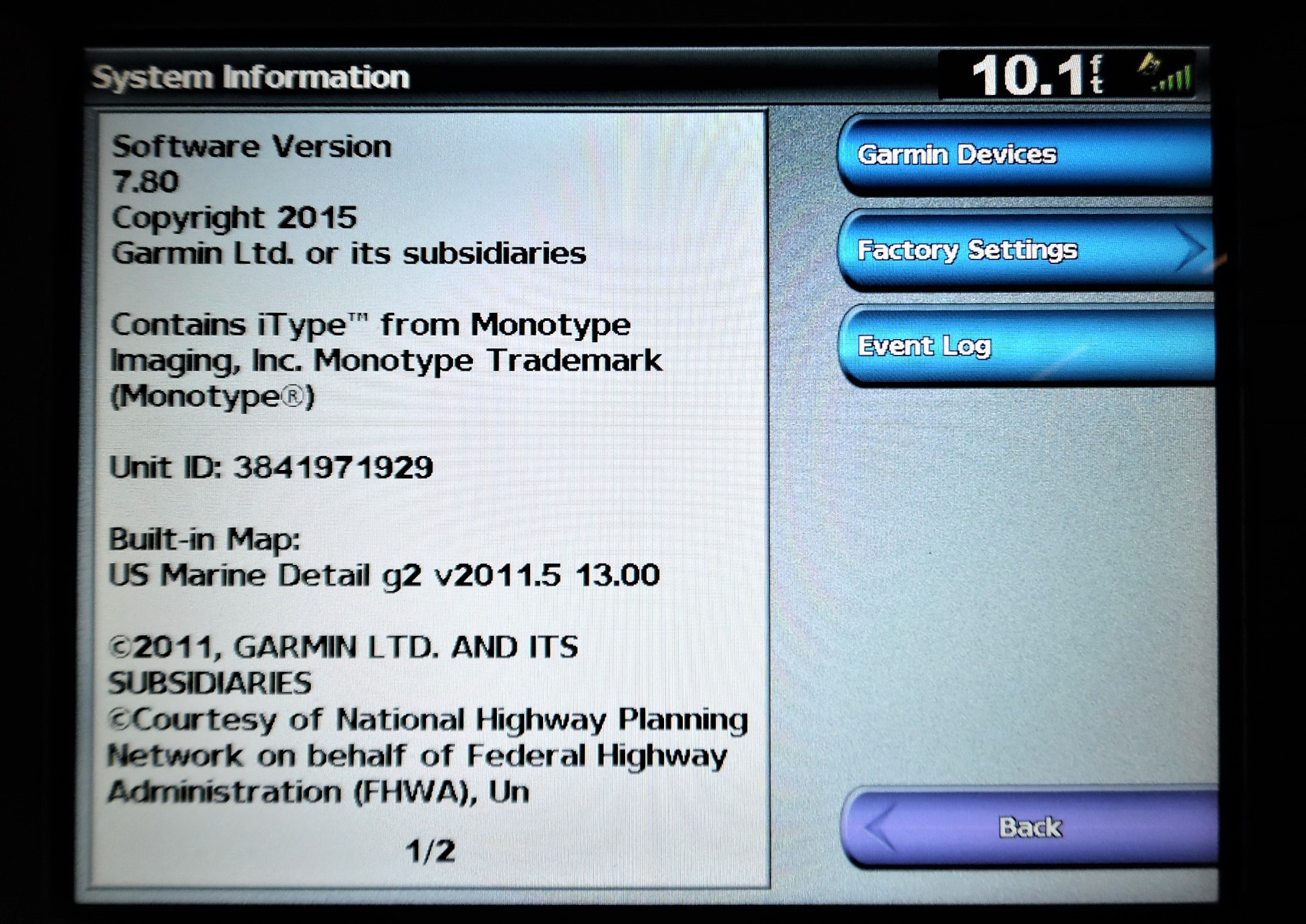 Garmin GPSmap 4210 MFD w/Sun Cover *Tested* - Max Marine Electronics