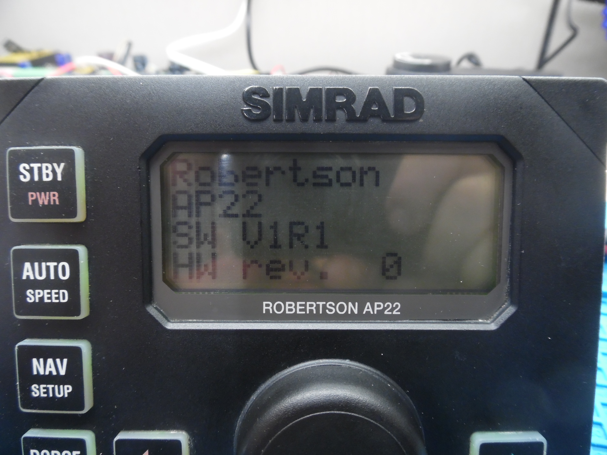 Simrad/AP22 Autopilot Control Head 22085849 Refurbished - Max Marine Electronics