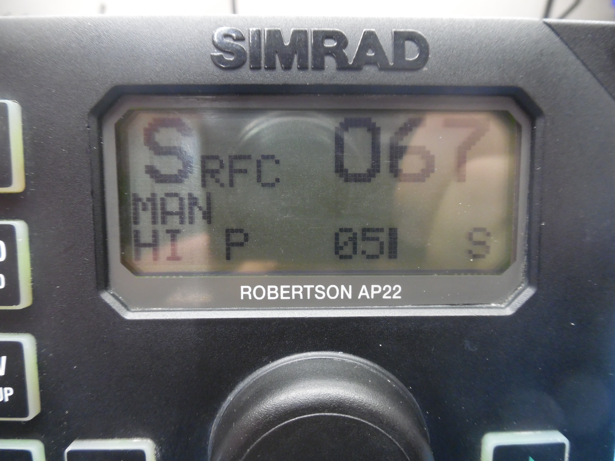 Simrad/AP22 Autopilot Control Head 22085849 Refurbished - Max Marine ...