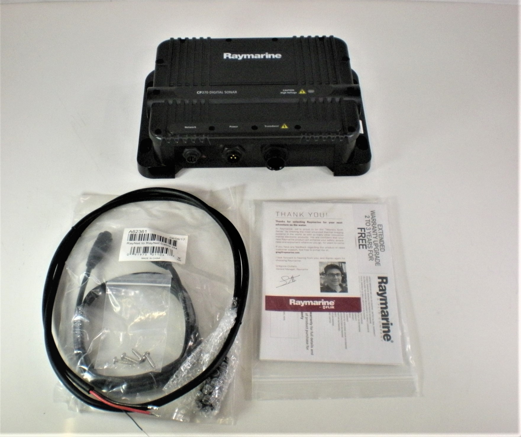 Raymarine CP370 Digital Sonar Module w/4' Power Cable -New Open Box ...