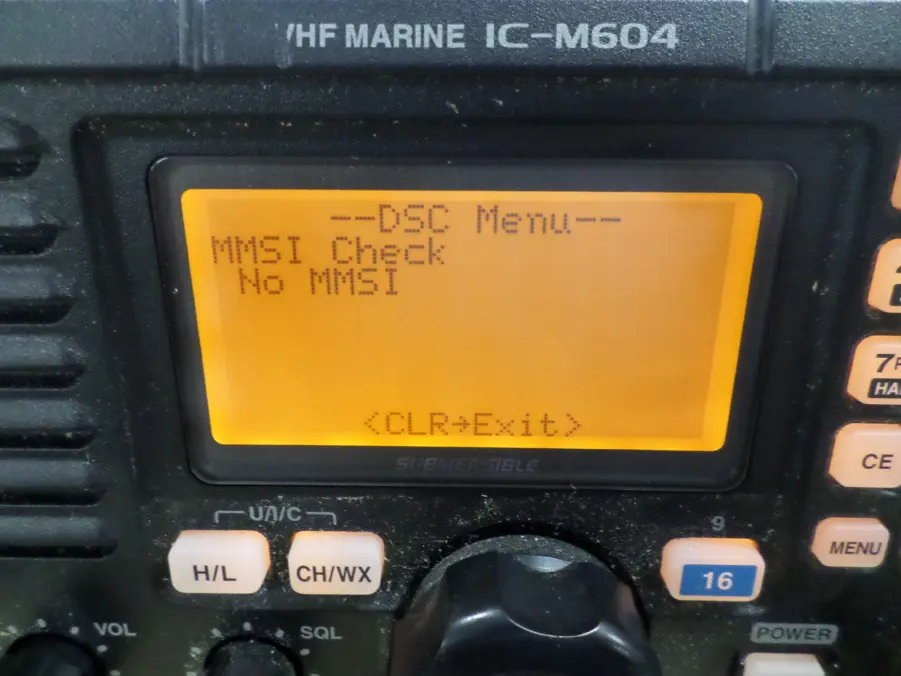 Icom IC-M604 Marine VHF w/ Fist Mic - Great Condition - Max Marine ...