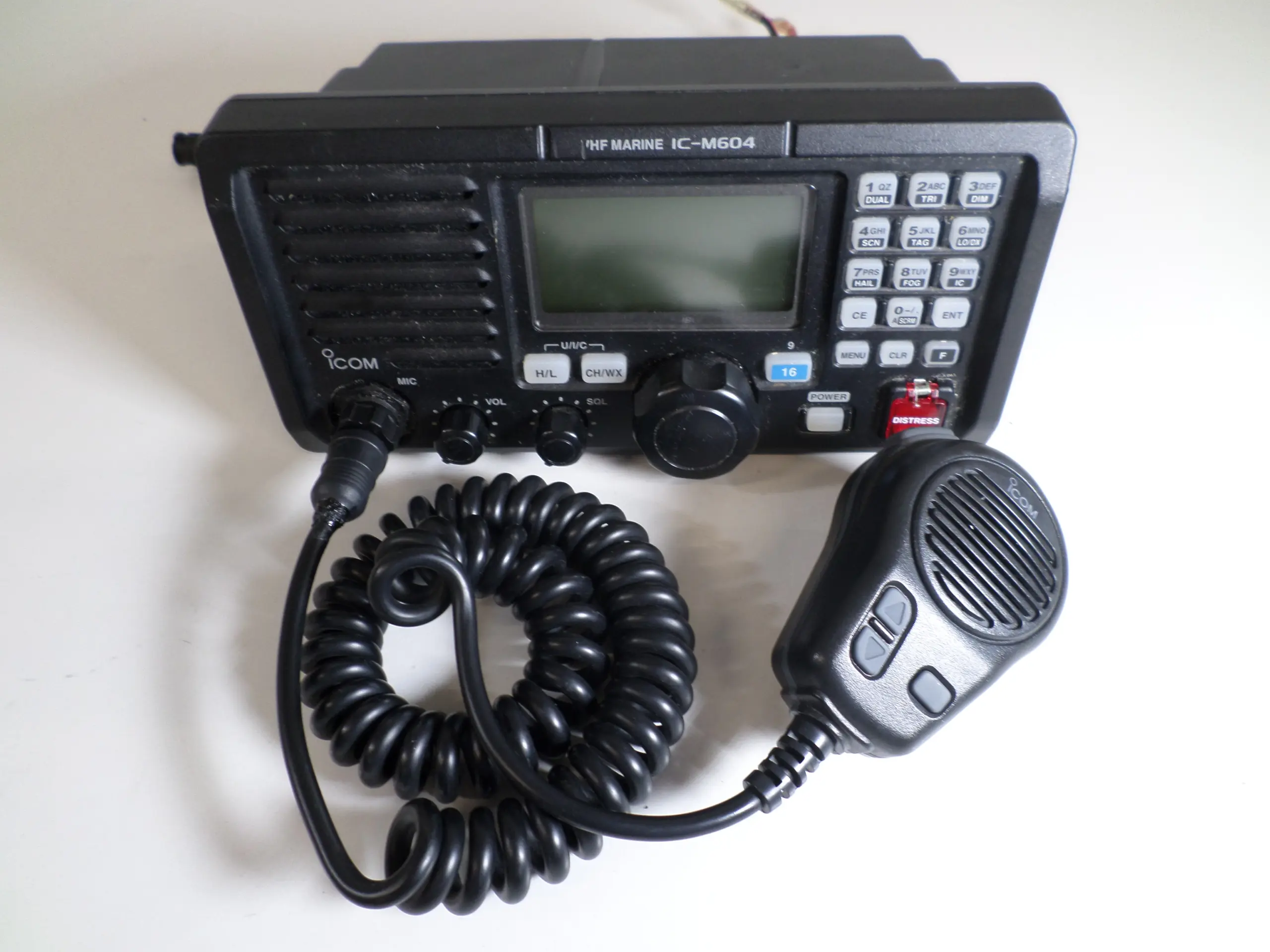 Icom IC-M604 Marine VHF w/ Fist Mic - Great Condition - Max Marine ...