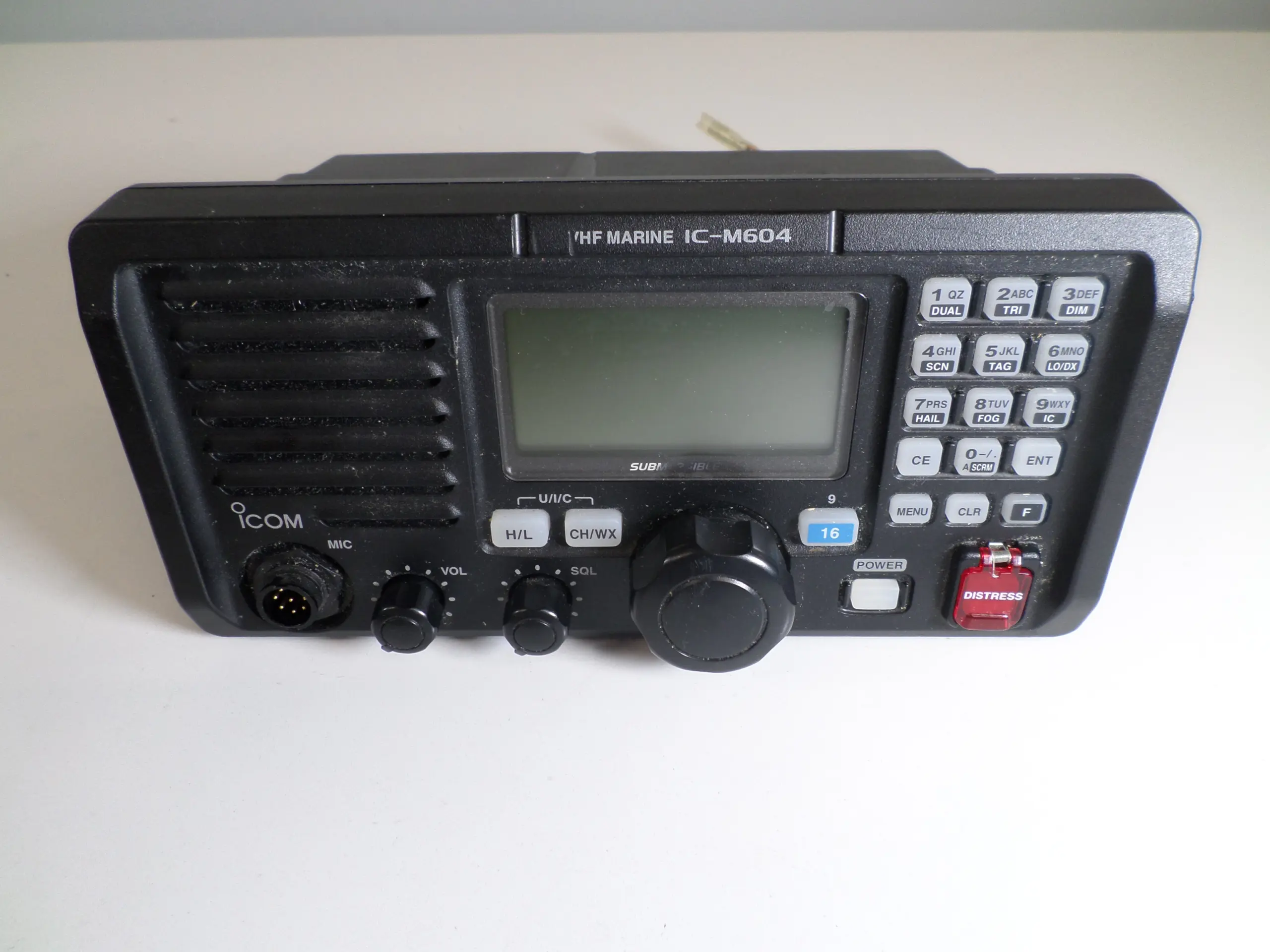 Icom IC-M604 Marine VHF w/ Fist Mic - Great Condition - Max Marine ...