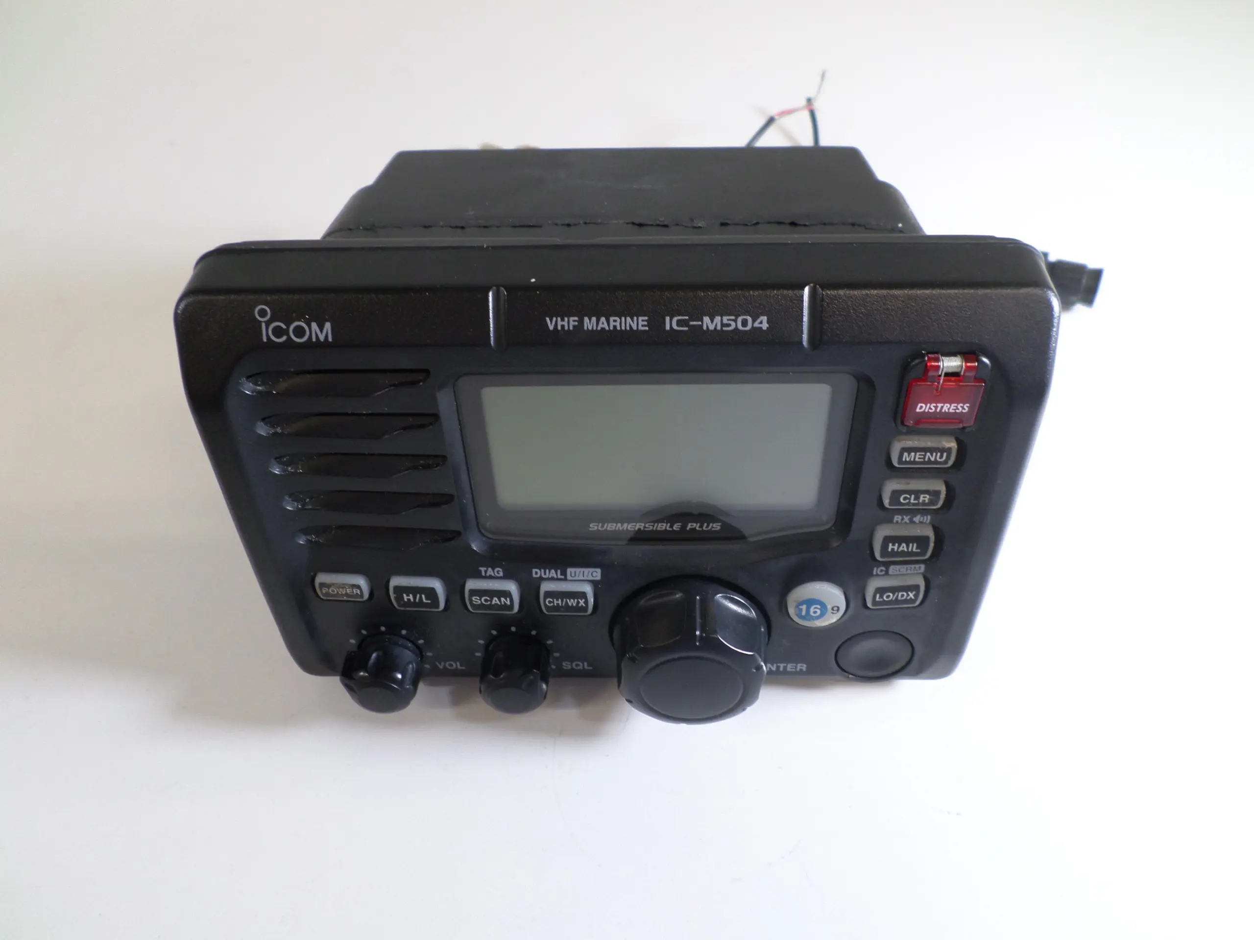 ICOM IC-M504 Marine VHF Radio - No Front Mic Port - Great Condition ...