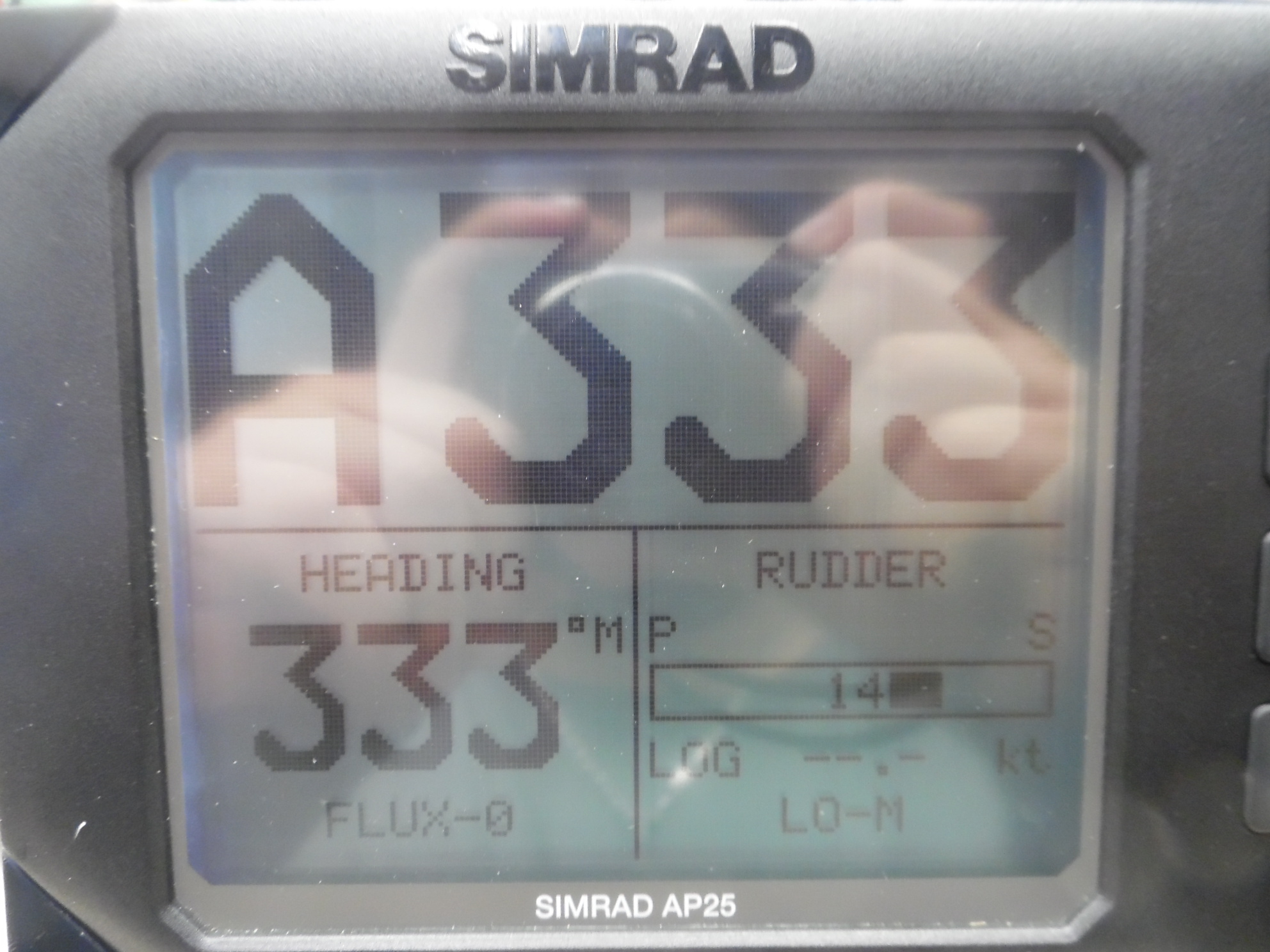 Simrad AP25 Autopilot Control Head 22087811 Great Cond - Max Marine ...