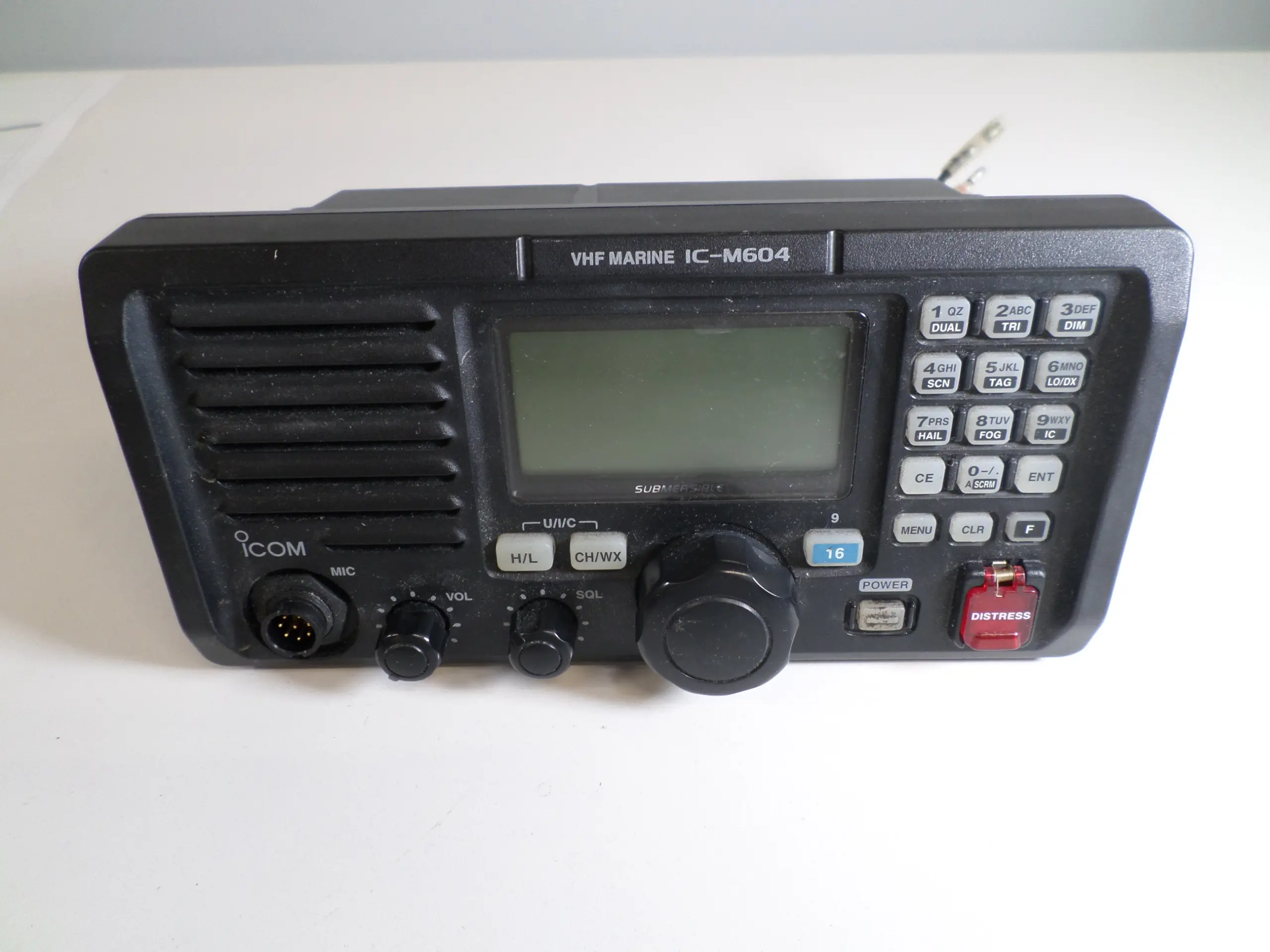 Icom IC-M604 Marine VHF Transceiver - Fully Tested - Good Condition ...