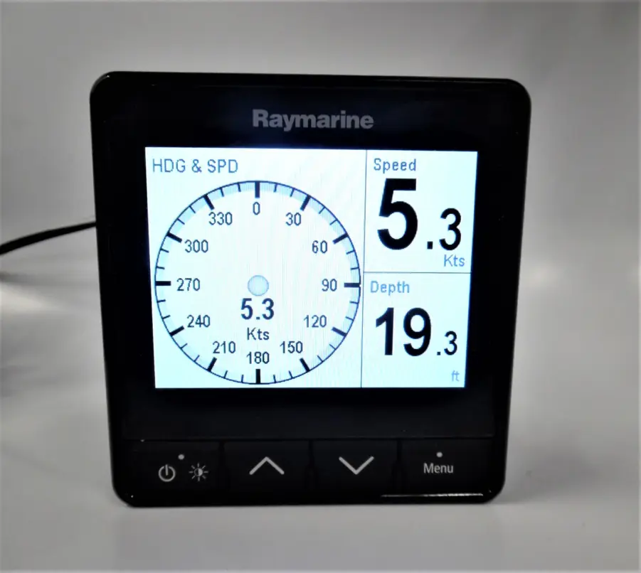 Raymarine i70 Multifunction Instrument Display with Sun Cover & Cable ...