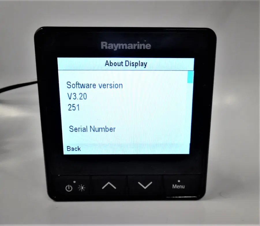 Raymarine i70 Multifunction Instrument Display with Sun Cover & Cable ...