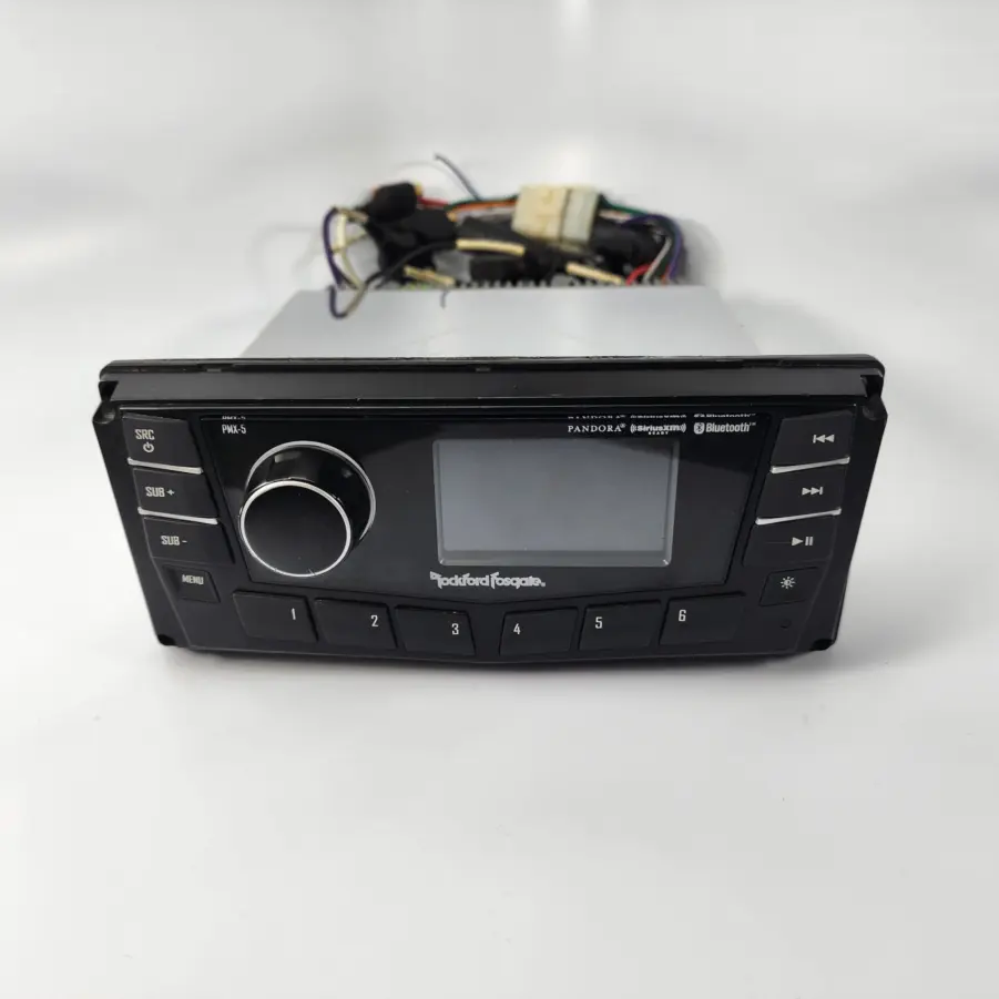 Rockford Fosgate PMX-5 Punch Marine AM/FM/WB Digital Media Receiver ...