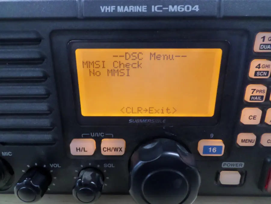 Icom IC-M604 DSC Marine VHF - Fully Tested - Excellent Condition - Max ...