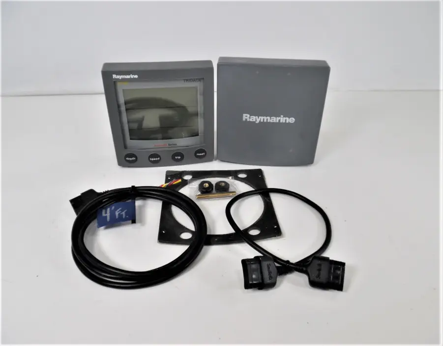 Raymarine ST60 TriData Instrument Display w/ NEW LCD & Accessories ...