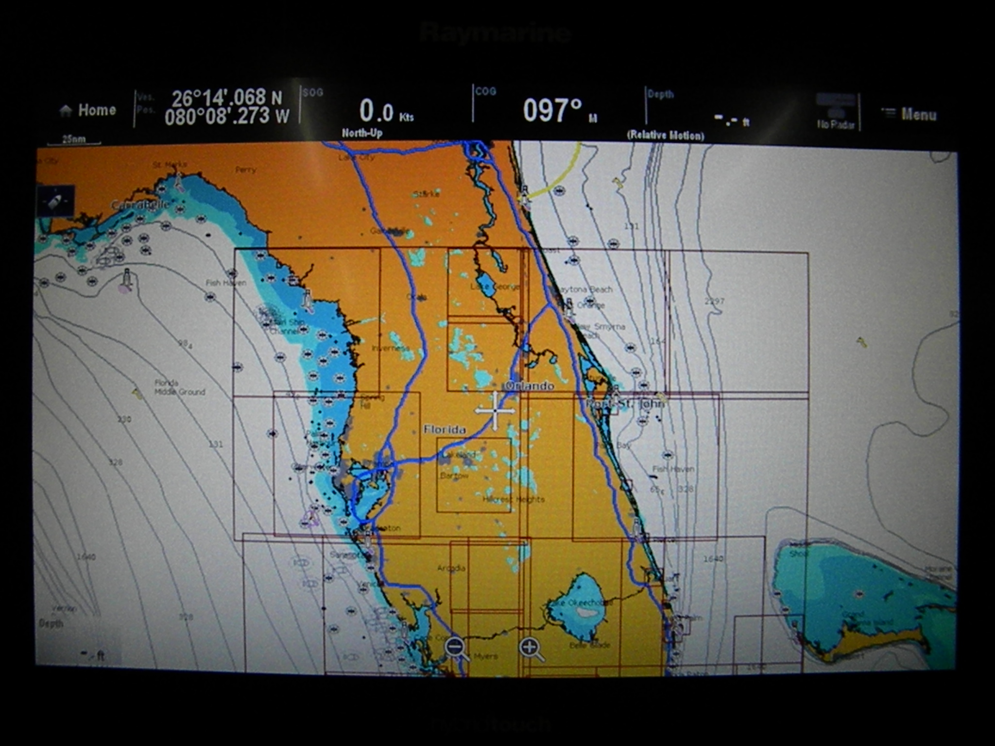 Navionics Platinum+ Central & South Florida MicroSD 8GB MSD/632P ...