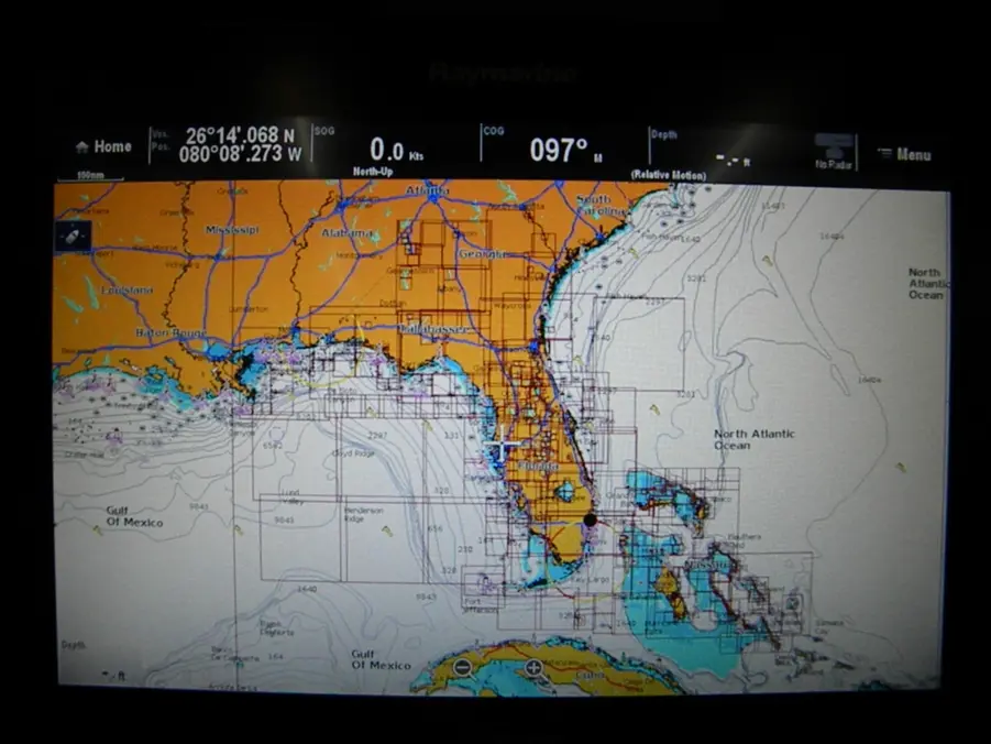 Navionics Platinum+ Central & South Florida MicroSD 8GB MSD/632P ...