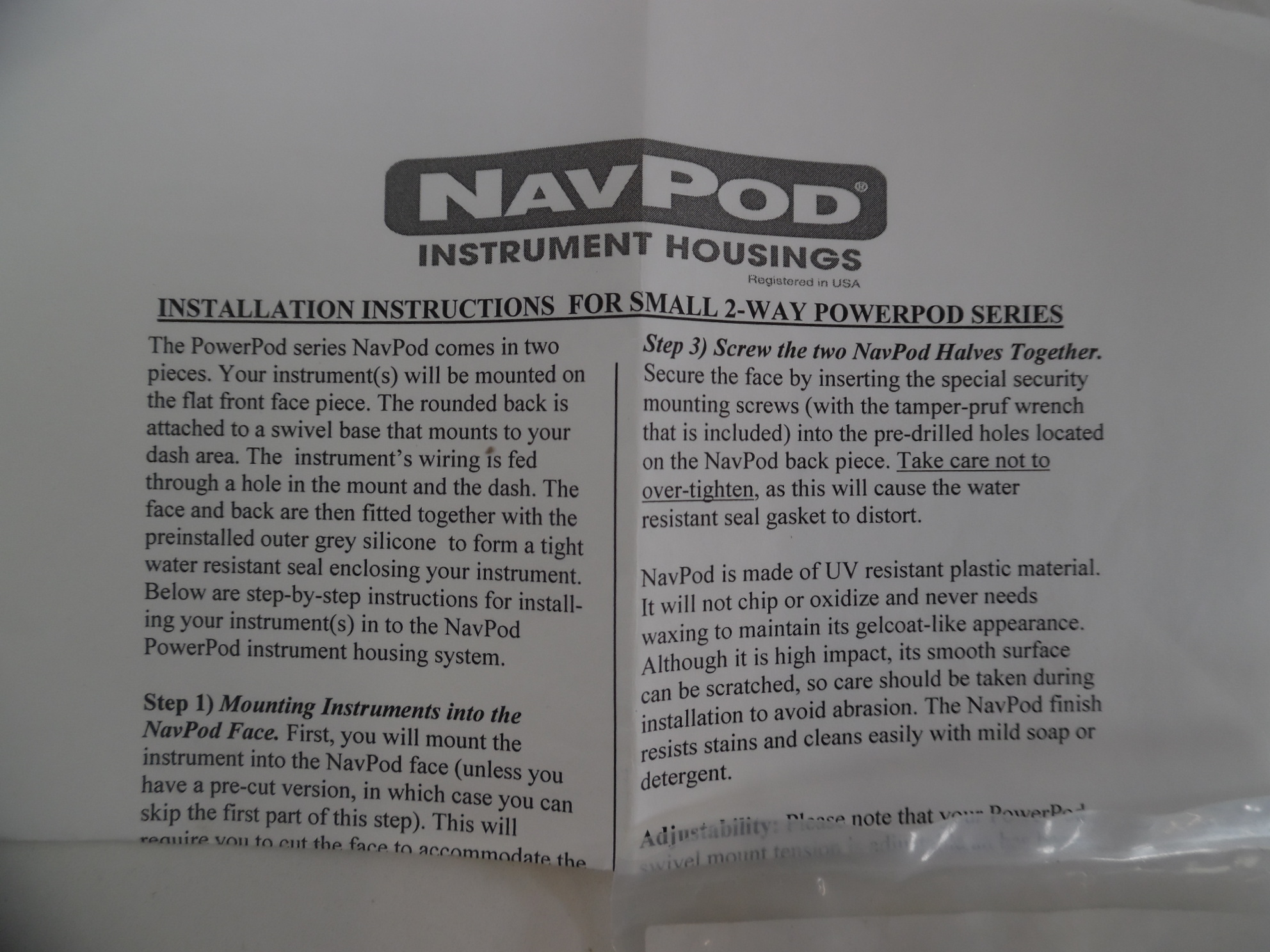 Navpod Powerpod for Raymarine ST60 Instruments - PP31AH - *NEW BLEM ...