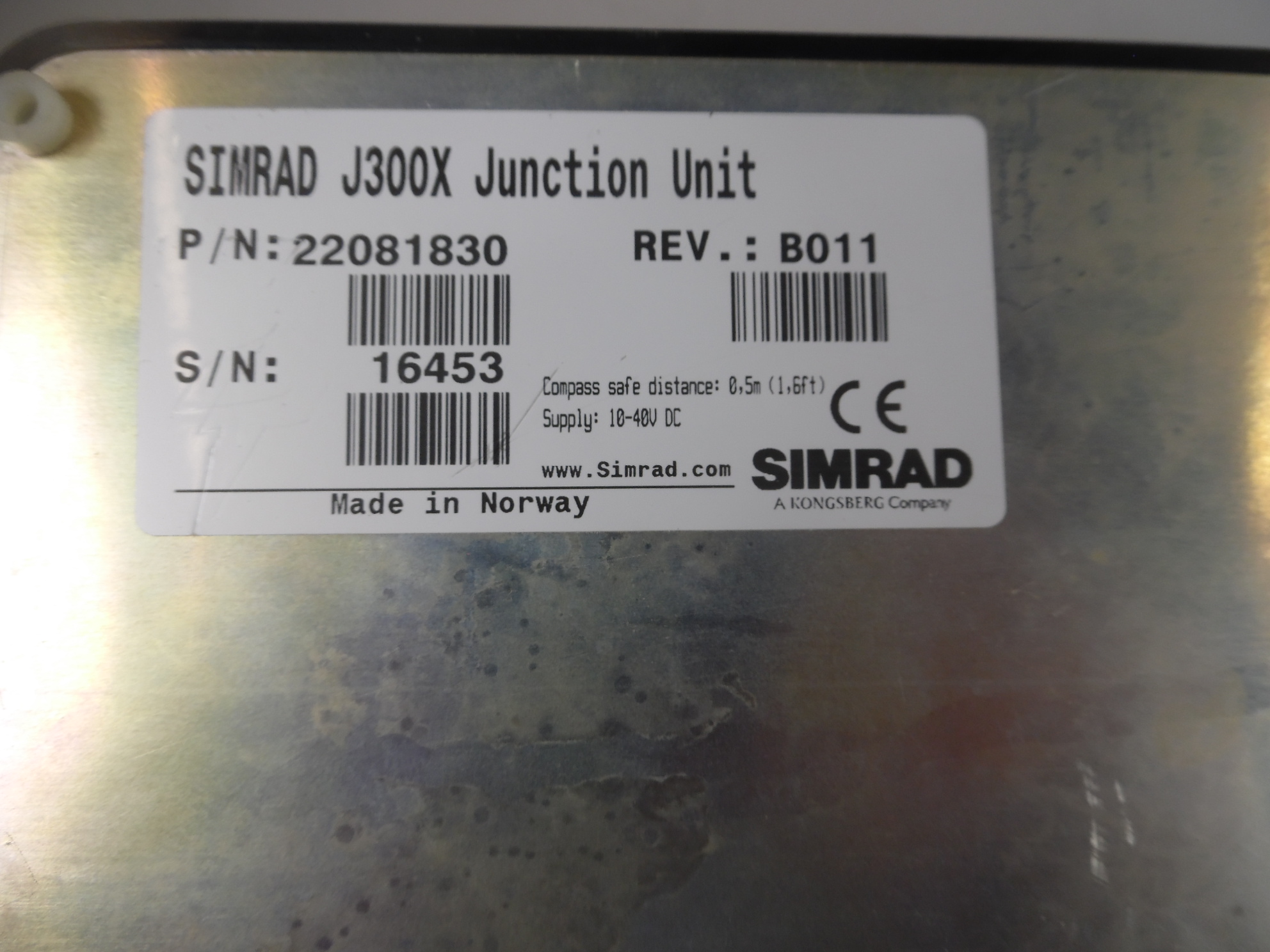 Simrad Robertson J300x Autopilot Course Computer-PN-22081830 - Max ...