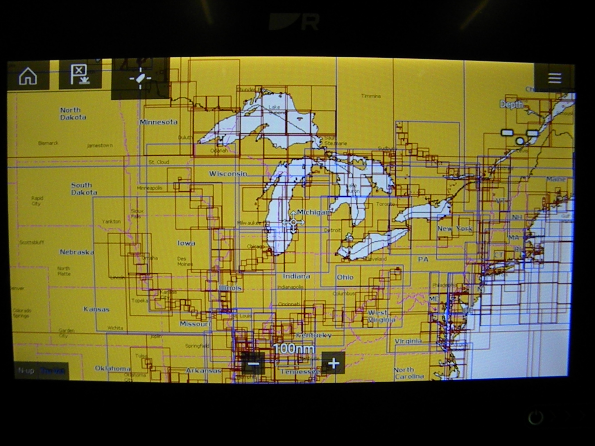 Navionics All US & Coastal Canada MicroSD Chart Card -NAUS001L- 4GB ...
