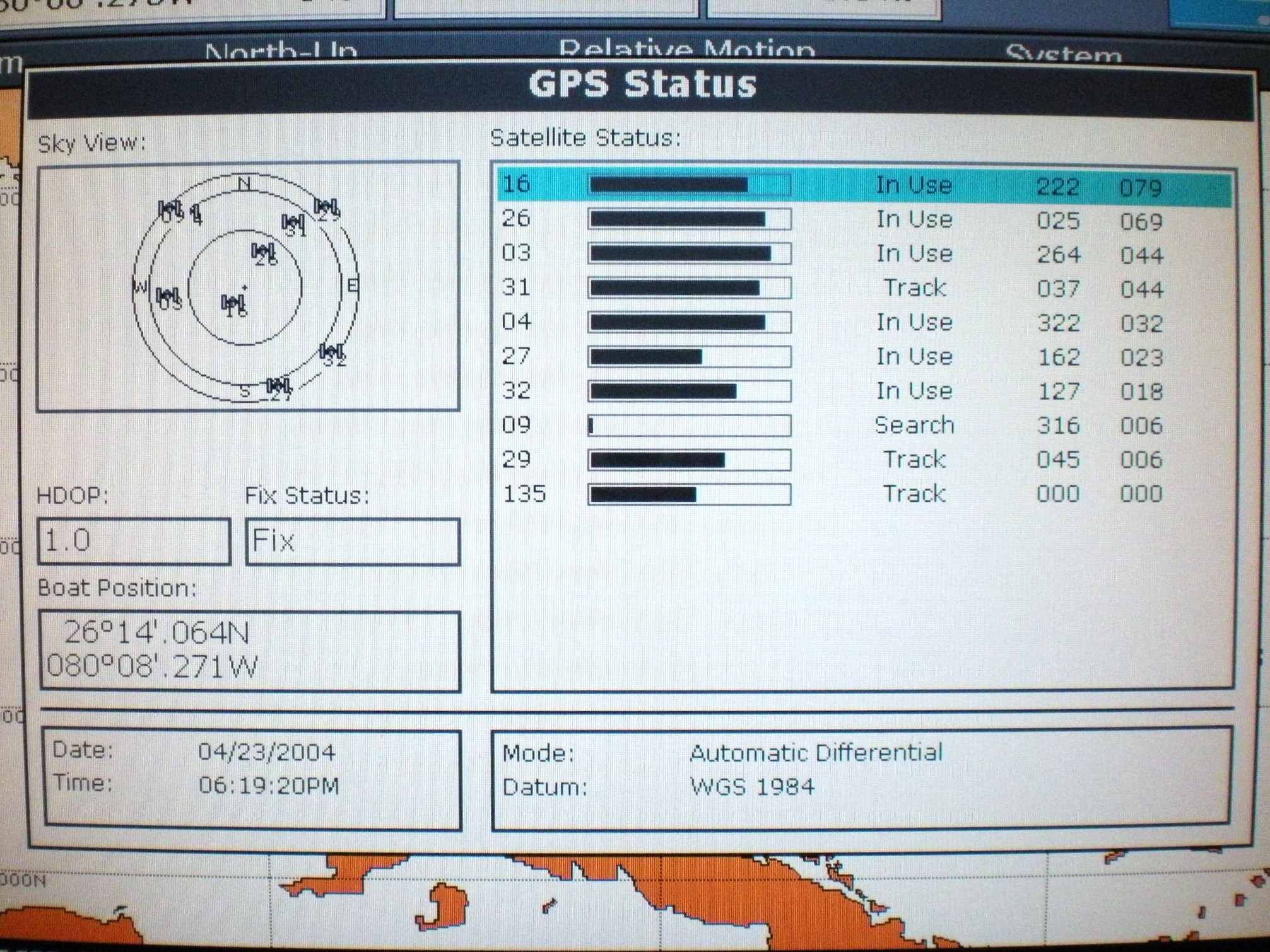 Raymarine Raystar 125 GPS Antenna w/ NEW Battery ~ E32042 *PUCK ONLY ...