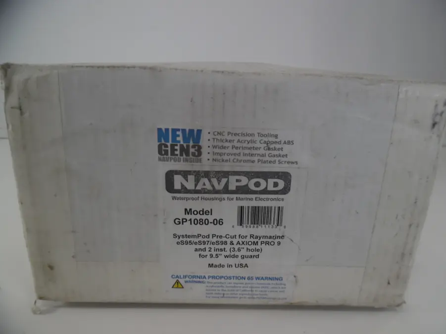 Navpod Sailpod Systempod GP-1080-06 Precut for Raymarine Axiom Pro 9 ...