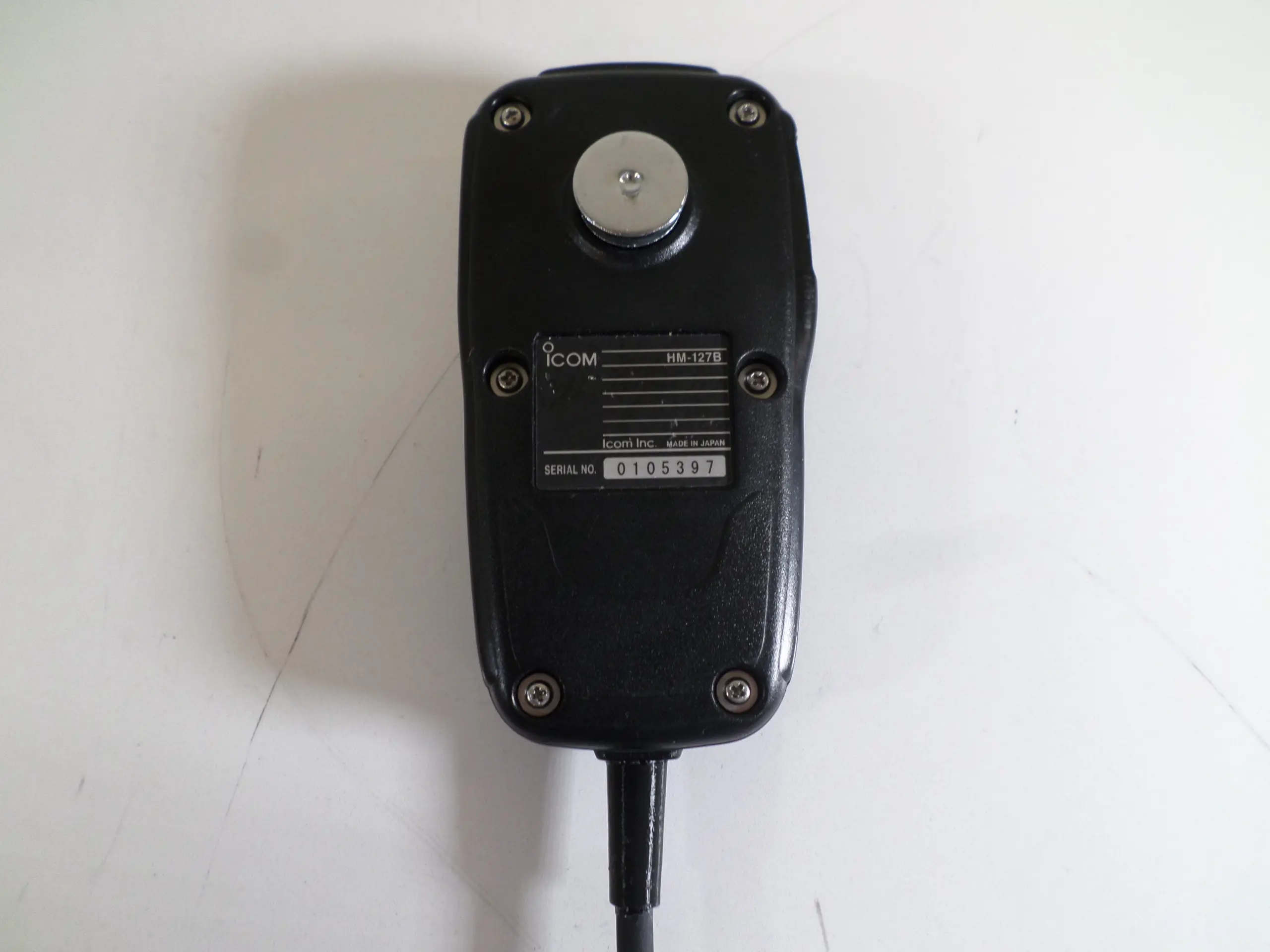 ICOM HM-127B CommandMic with Rebuilt Cable- Excellent Condition - Max ...