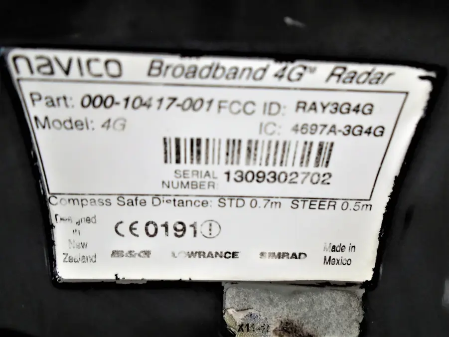 Simrad/Lowrance/Navico *EMPTY RADAR DOME HOUSING* 4G/3G Dummy Dome ...