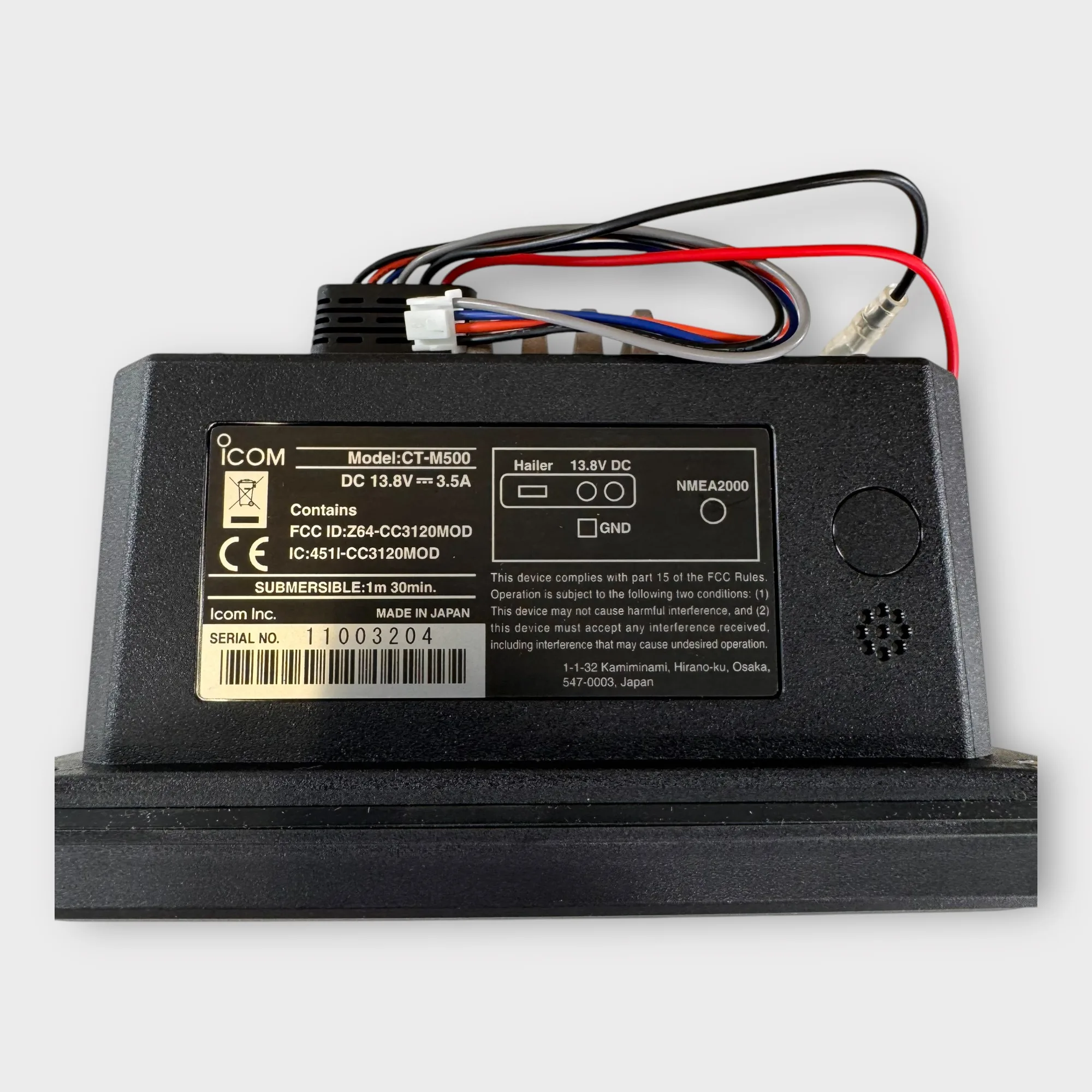 Icom CT-M500 Wireless Interface Box NMEA 2000 WLAN Radio link for IC ...