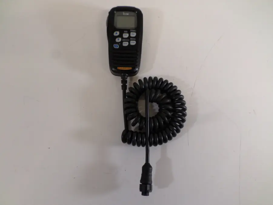 ICOM HM-127B CommandMic for M422/504/602/604 Marine VHF - Excellent ...
