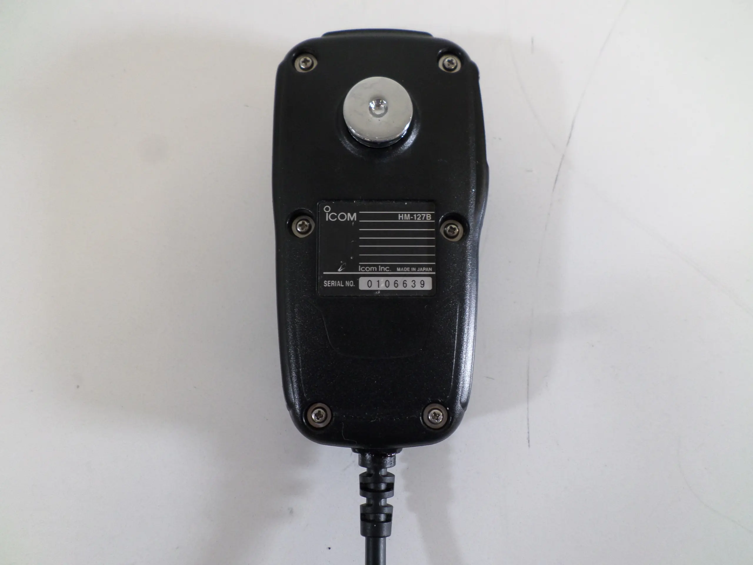 ICOM HM-127B CommandMic for M422/504/602/604 Marine VHF - Excellent ...