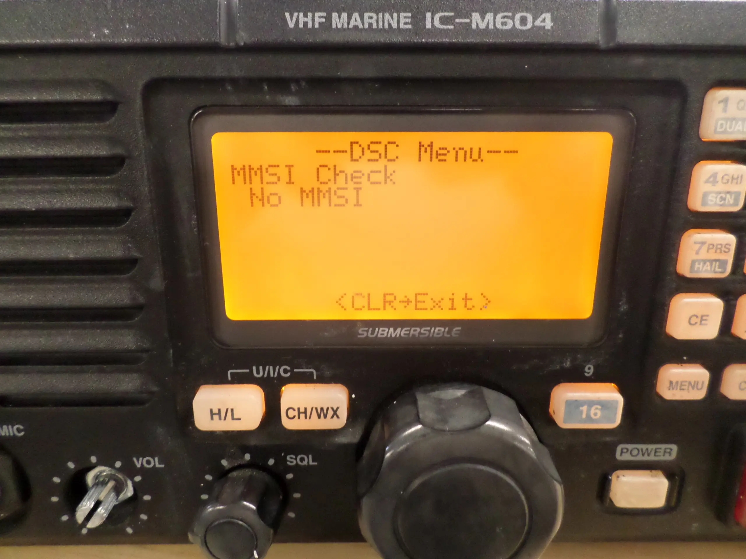 Icom IC-M604 DSC Marine VHF - Fully Tested - Great Condition - Max ...