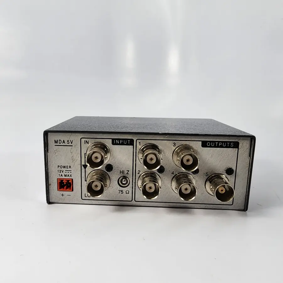 Extron MDA 5V Five Output Composite Video Distribution Amplifier ...