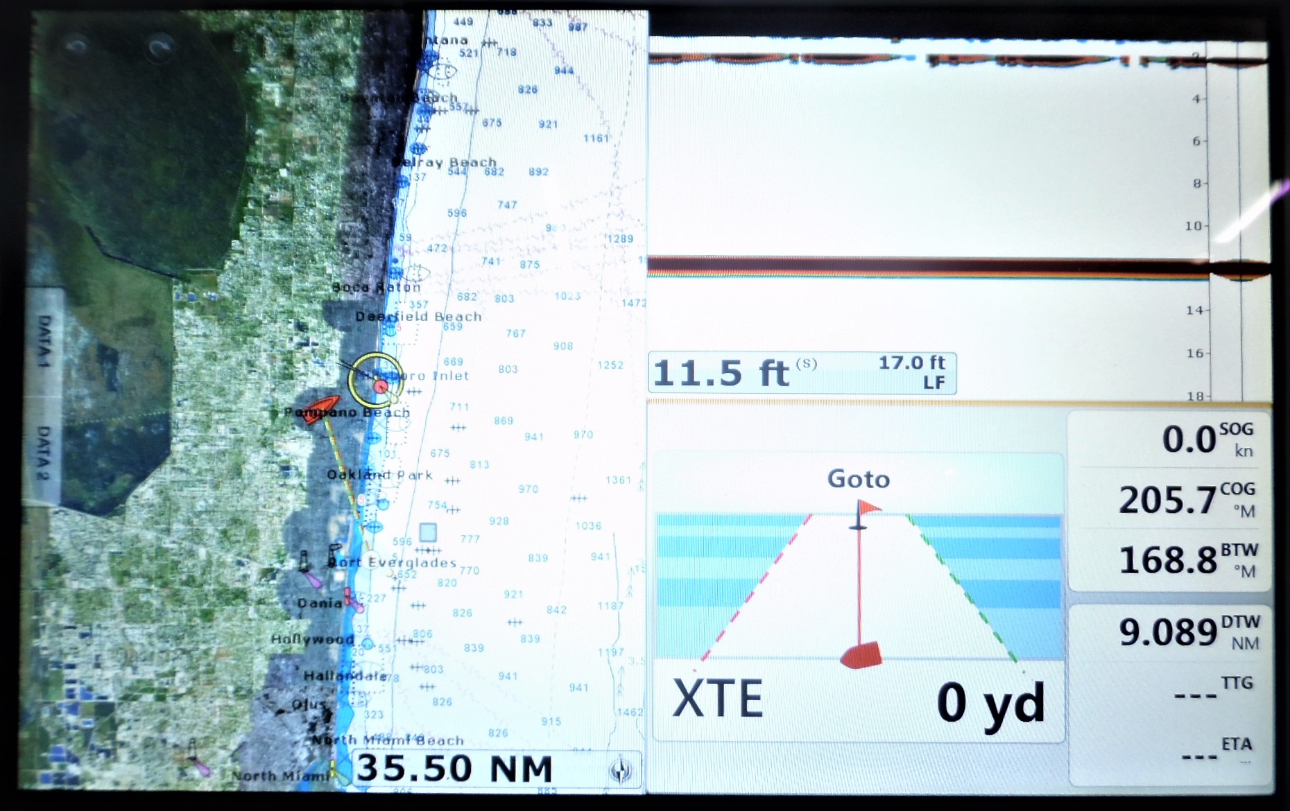 Furuno - TZtouch TZT14 - MFD Display - OK Condition - Tested/Updated ...