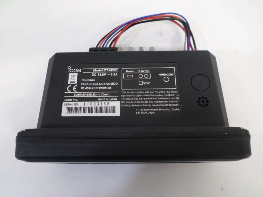 Icom CT-M500 Wireless Interface Box NMEA 2000 WLAN Radio link for IC ...