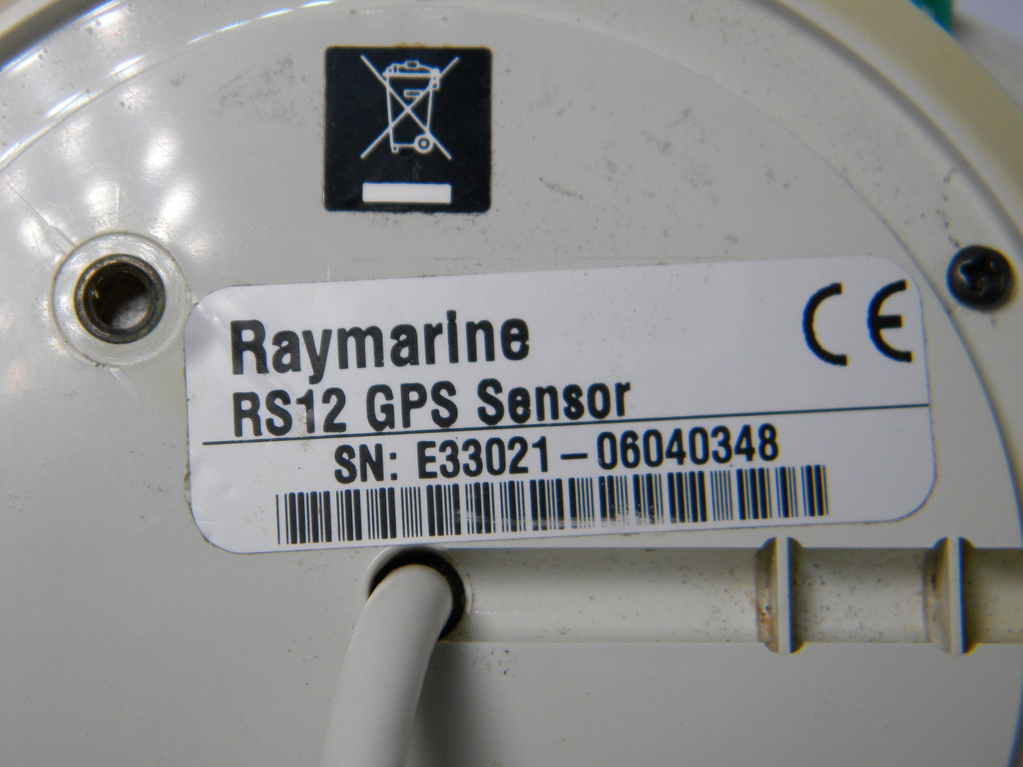 Raymarine Raystar RS12 GPS Antenna f/A-Series Classic A60 & A65 MFD’s ...