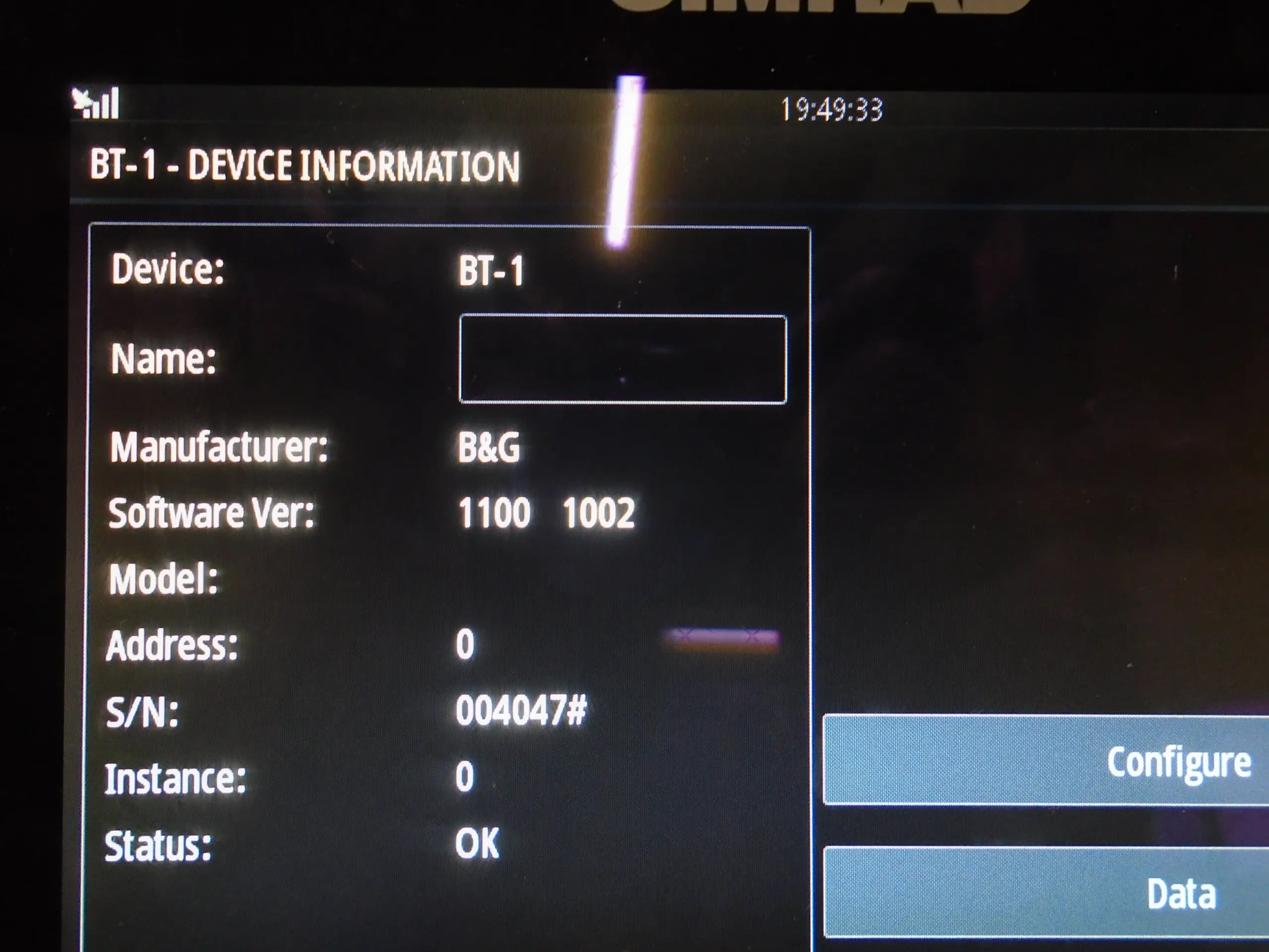 Simrad/Lowrance/B&G BT-1 WR10 Base Station Only No Cables - Max Marine Electronics