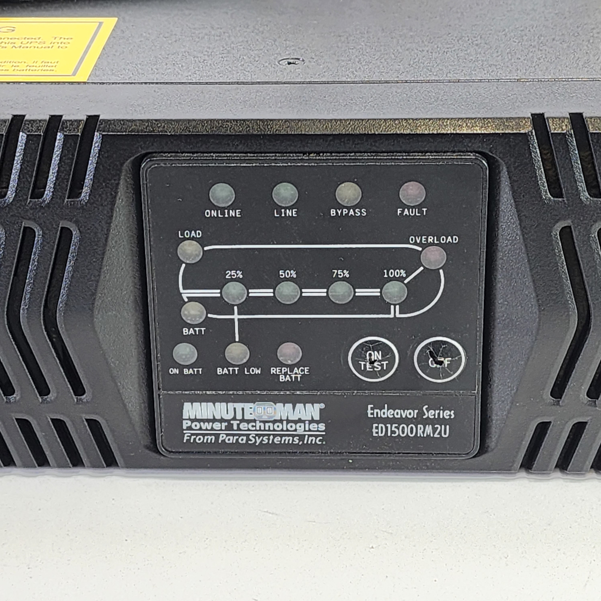 Minuteman UPS Endeavor - ED1500RM2U - 1500VA 1200W 6 Outlets UPS - No ...
