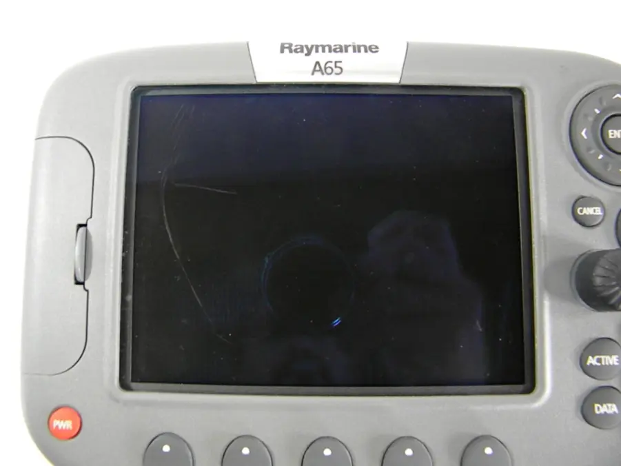 Raymarine A65 Dual Function Display w/ DSM25 & Cables -E33020 & E63070 ...