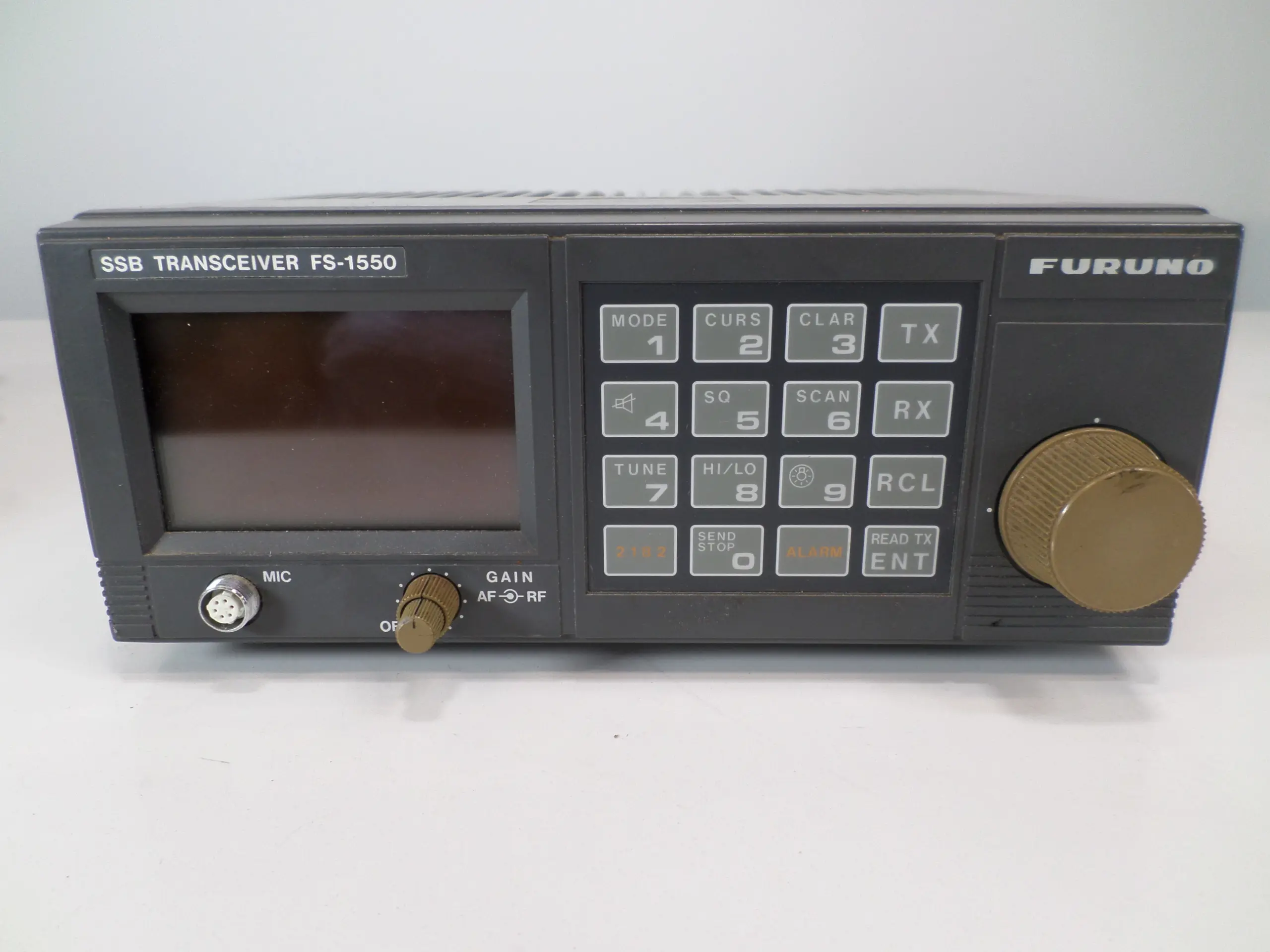 Furuno FS-1550 Single Sideband Radio with Handset, Manuals, and Tuner ...